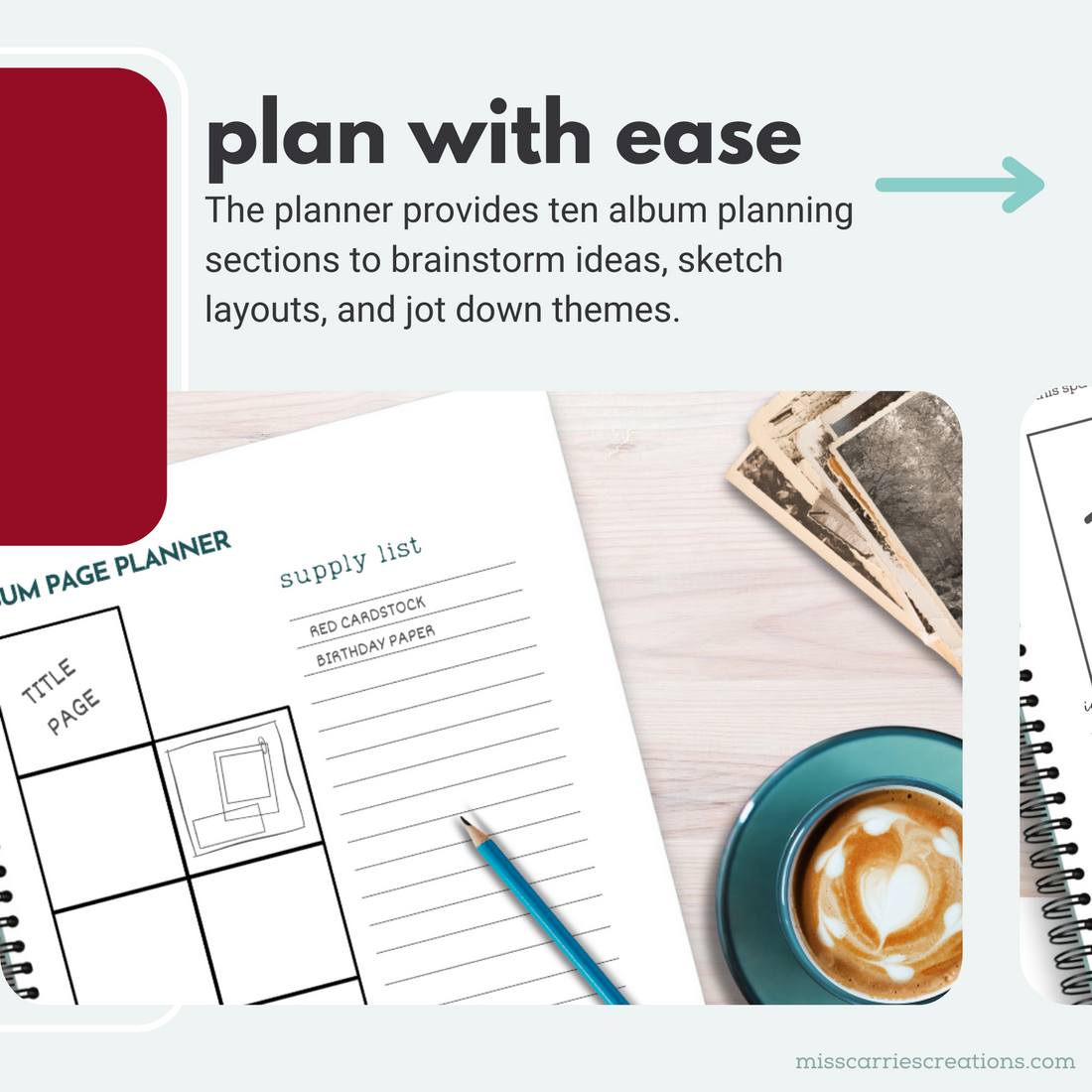 Scrapbooking Planner (Digital) – misscarriescreations